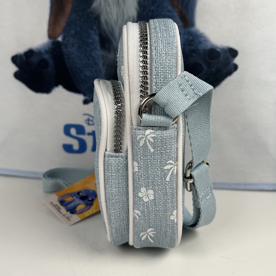 Disney X Primark Stitch Weekender Backpack Crossbody Phone Mini Wallet ...