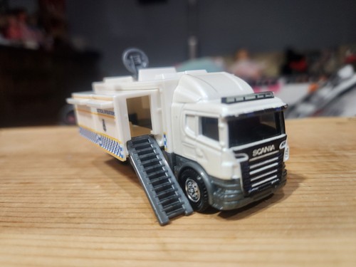 Matchbox Working RIgs SCANIA TACTICAL COMMAND CENTER Police Rescue ...