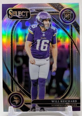 2024 Panini Select Football - Will Reichard Card 300 Club Rookie Prizm ...