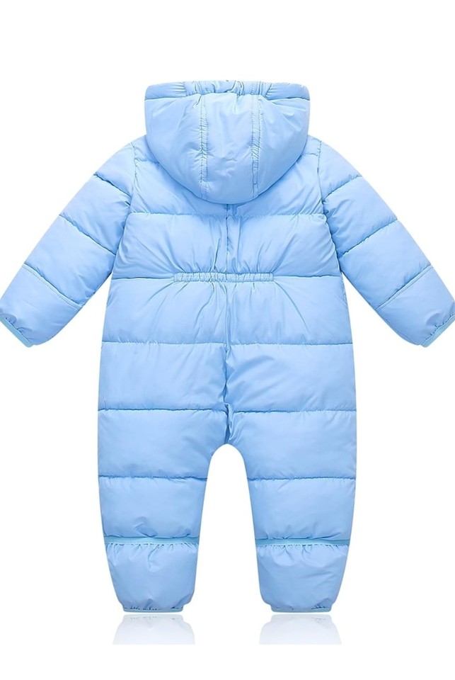 Toddler Snow Suit Baby Snowsuit Infant Boy Winter Coat Girl Puffer ...