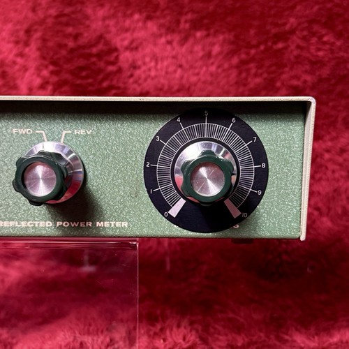 Vintage Heathkit Reflected Power Meter Model HM-15 RF Wattmeter Ham ...