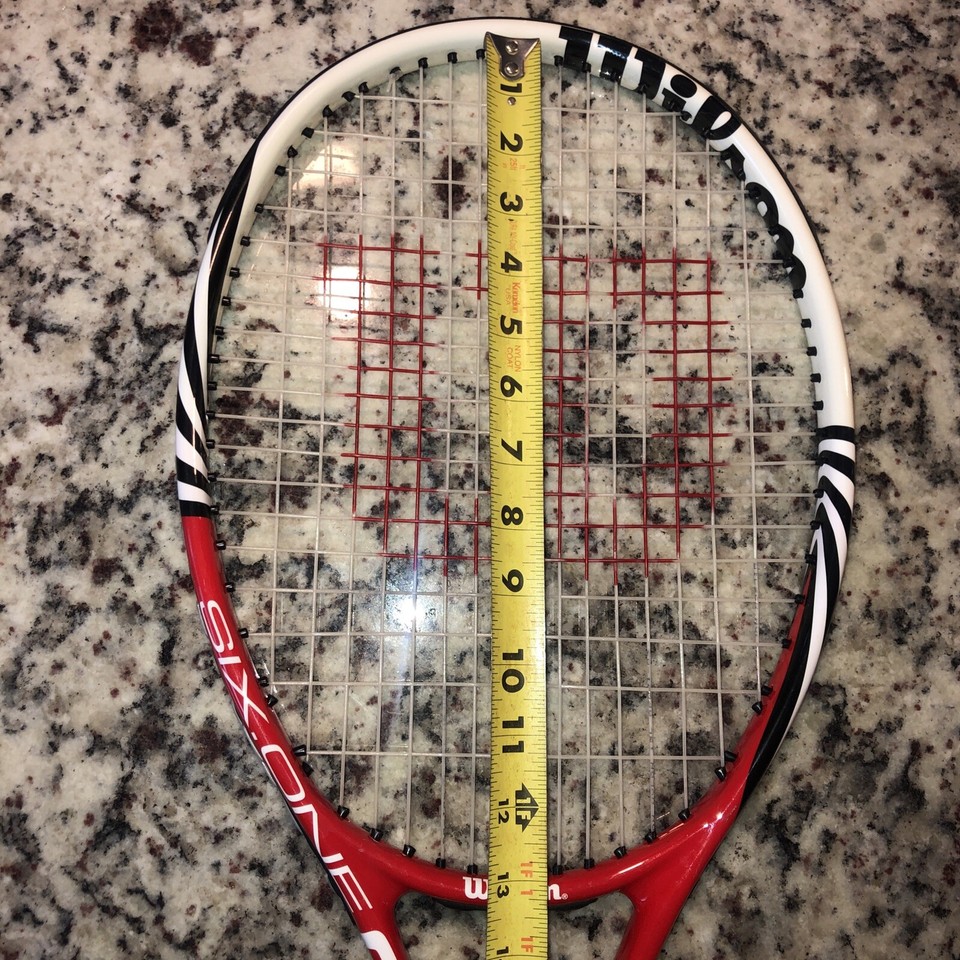 Wilson Six.One Comp Tennis Racquet 4 1/2 Needs Grip VGC | eBay