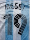 Adidas 2006-2008 World Cup Argentina Lionel Messi #19 Home Kit Jersey ...