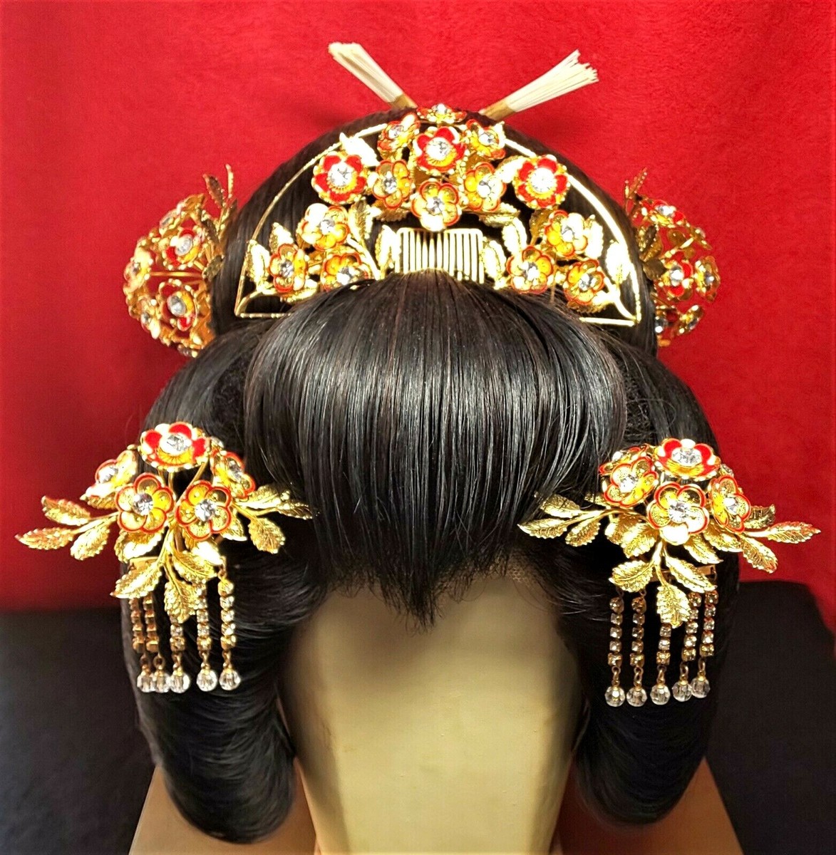Geisha Hair Decorations