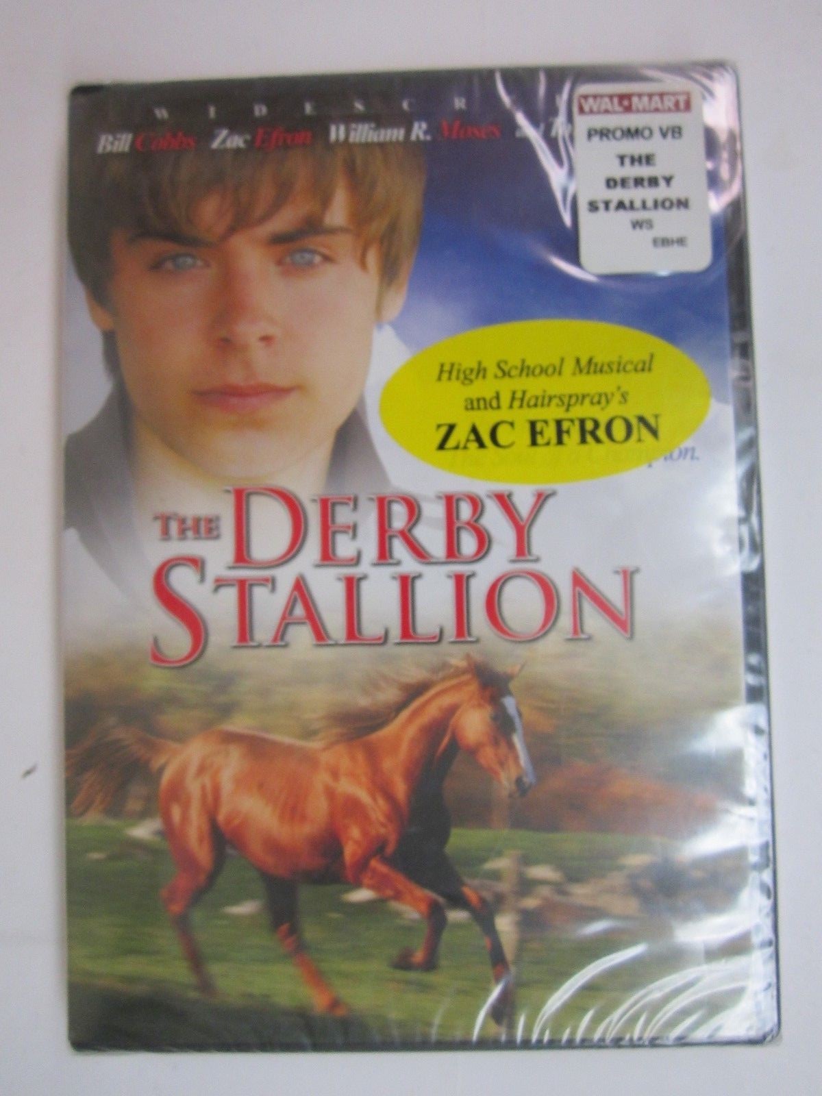 The Derby Stallion (DVD, 2007)- Zac Efron, Bill Cobbs - BRAND NEW ...