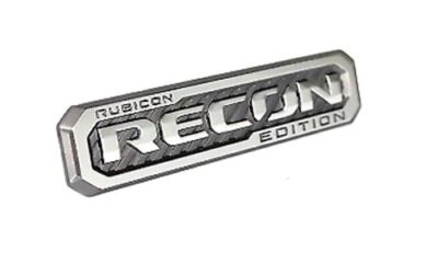 17-18 Jeep Wrangler Rubicon Recon Emblem Badge Nameplate Mopar New OEM ...