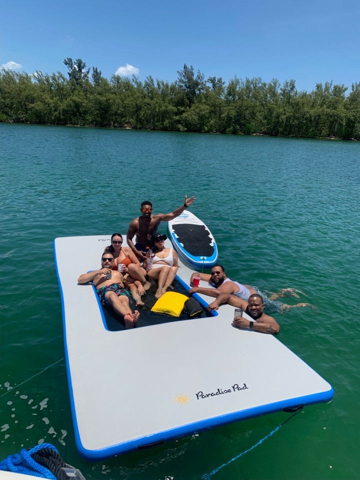 Inflatable Lake Mat, Splash Pad, inflatable lake pad, lake water mat ...