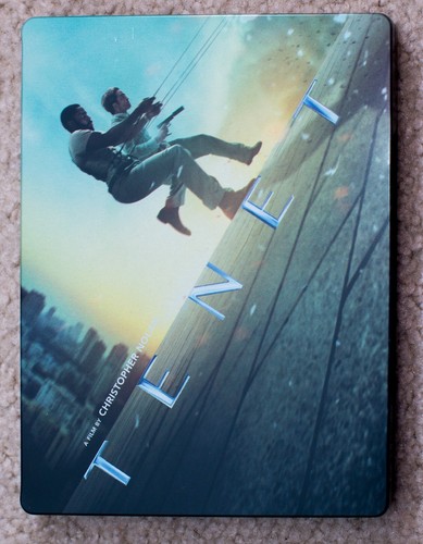 Tenet - Christopher Nolan (4K UHD Blu-Ray + Standard Blu-Ray) Steelbook ...