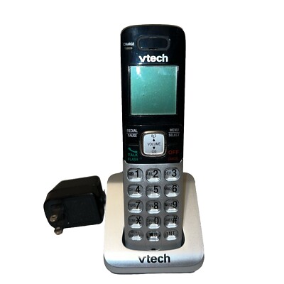 VTech Cordless Phone Handset CS6829-2 with Battery and Base, Charging ...