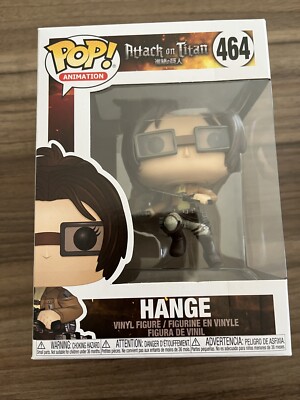 Funko Pop! Animation: Attack on Titan - Hange #464 New In Box Mint Condition AOT | eBay