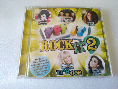 Pop It Rock It 2 Selena Gomez Hannah Montana Demi Lovato Miley Cyrus - 2 X CD 3T | eBay