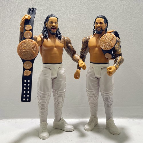 2 Packs WWE The Usos Jimmy & Jey USO Wrestling Action Figure AEW Toy WE ...