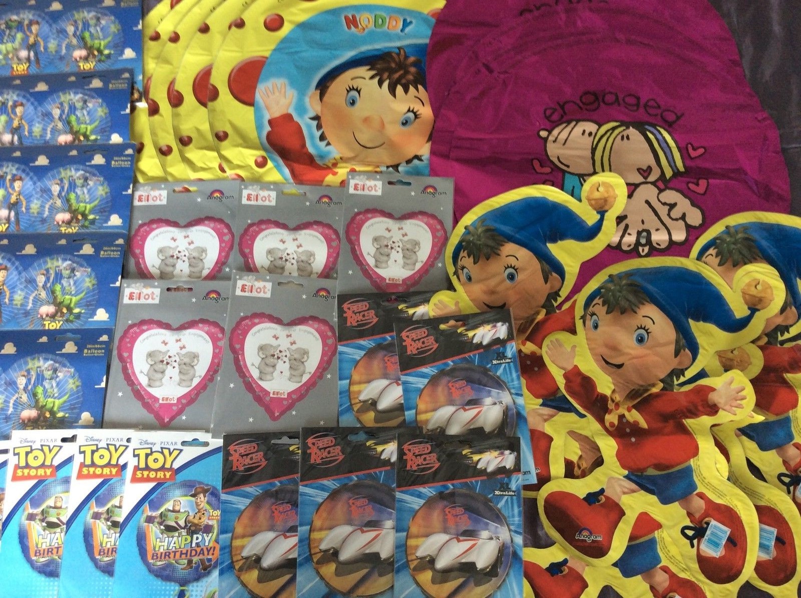 Mega Lot of 50 Assorted Helium Foil Balloons Wholesale Job Lot ...