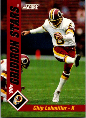 Chip Lohmiller 1992 Score #41 Gridiron Stars Football Card | eBay