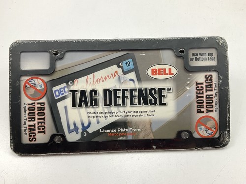 Hopkins 46716-8 Universal Black Tag Defense License Plate Frame | eBay