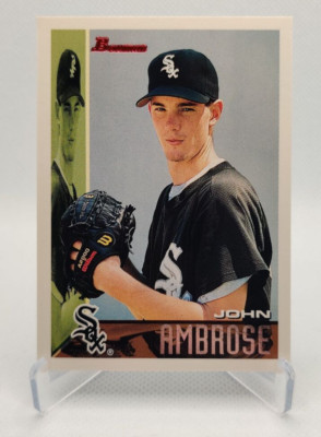 1995 Bowman Baseball Card #26 John Ambrose Rookie RC Chicago White Sox ...