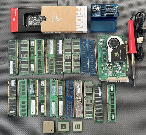 Freescale Freedom Platform & Assorted Computer Chips, CPUs, Graphics ...