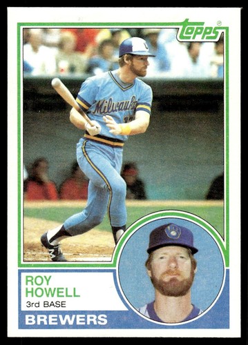 1983 Topps Baseball Card Roy Howell Milwaukee Brewers #218 | eBay