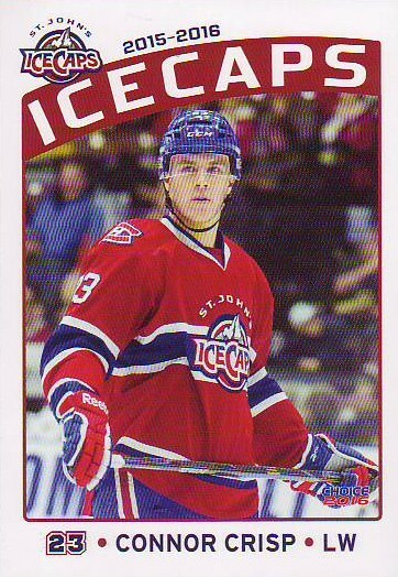 Connor Crisp 2015-16 St. John's IceCaps | eBay