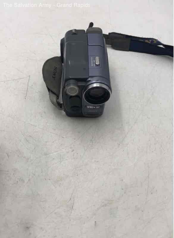 Sony Handycam CCD-TRV128 Blue Silver Video Camera Camcorder In Case Lot ...