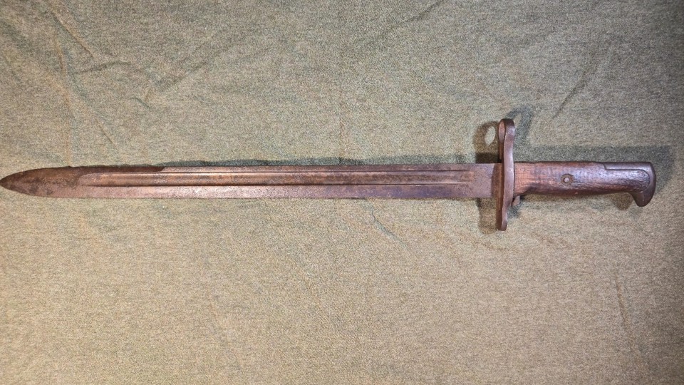 WW1 US Springfield m1905 bayonet. No Scabbard | eBay