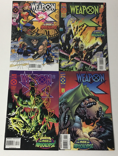 Weapon X Comic s 1,2,3,4 - Lot of 4 Very Good | eBay
