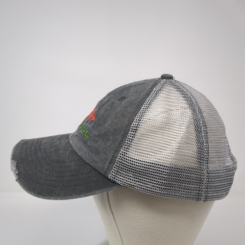Apple Gate Snapback Trucker Hat Gray One Size Adjustable Mesh Back 6 ...