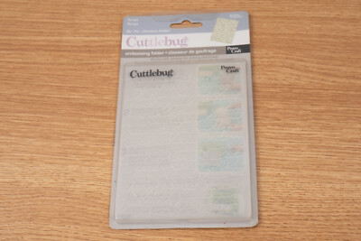 Provo Craft Cuttlebug Script Embossing Folder 37-1152 | eBay