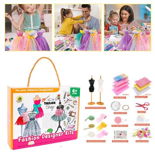 Creative Design For Fashion Girls' Clothing DIY Doll Handmade Materi a ...