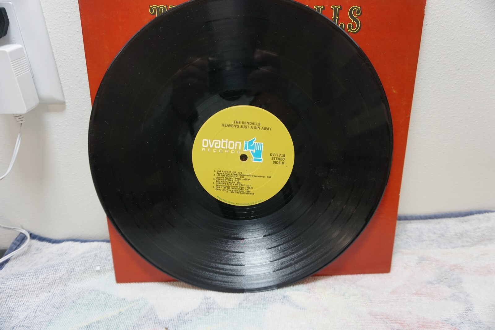The Kendalls – Heaven’s Just A Sin Away LP Ovation Record Label OV-1719 ...