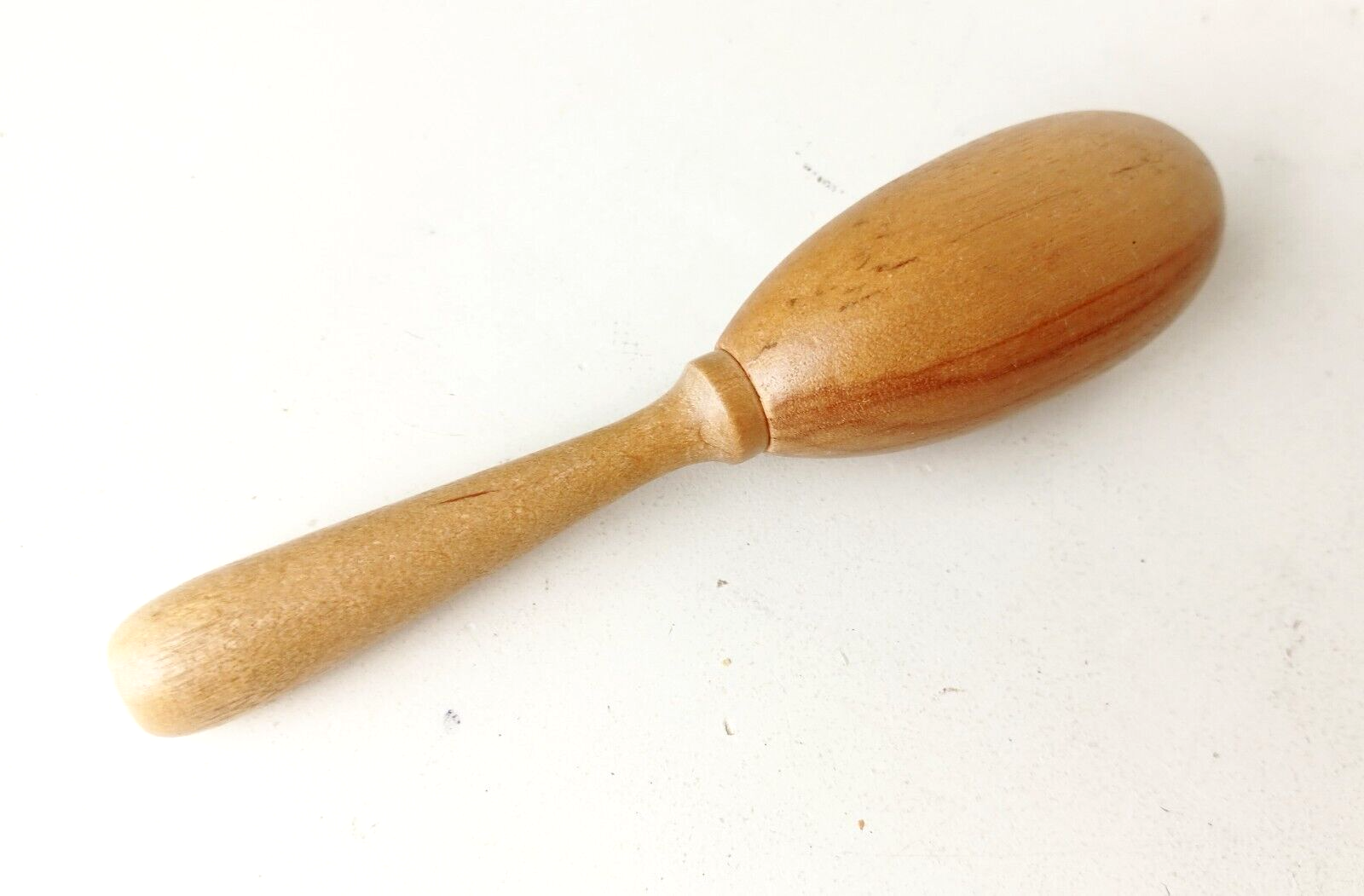 Vintage Wooden Sock Darner Tool with Handle | eBay