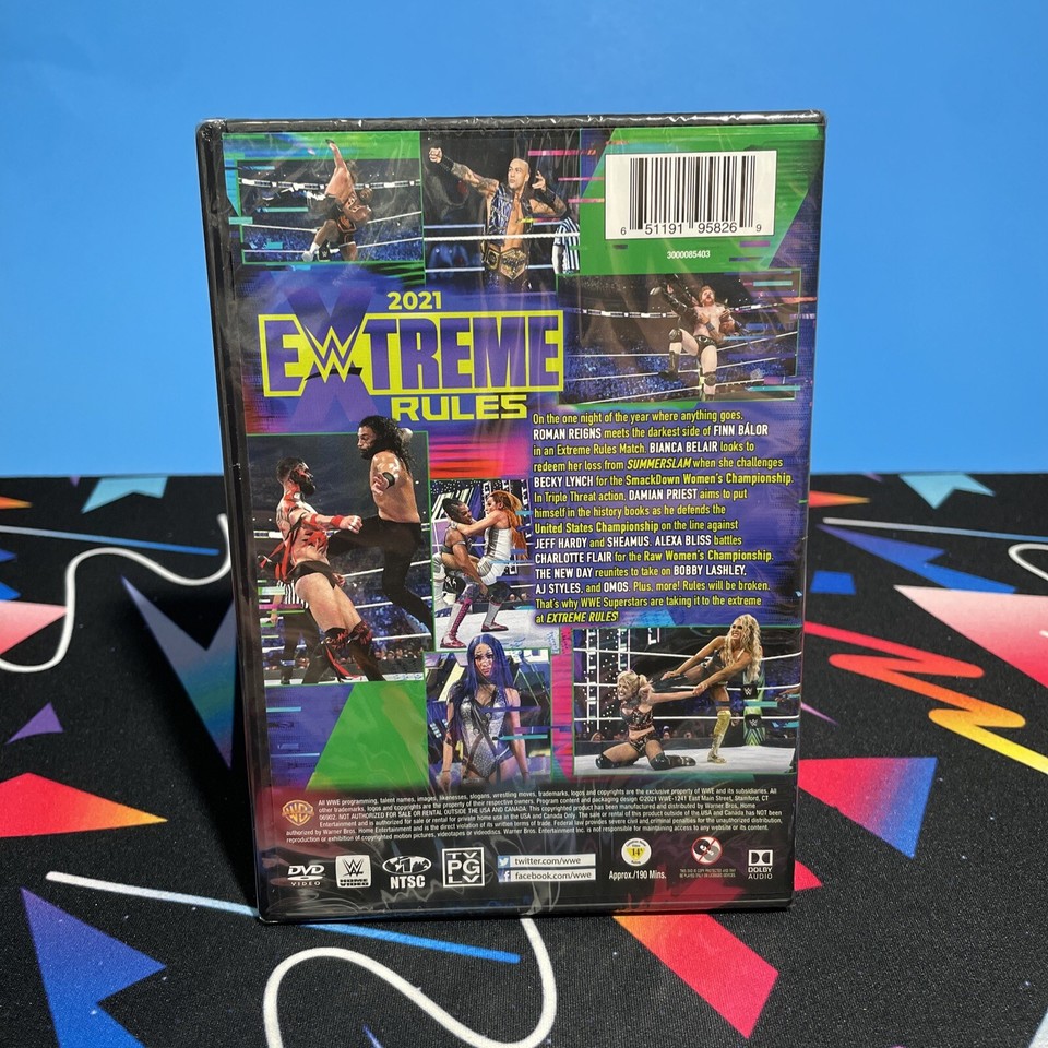 WWE Extreme Rules 2021 DVD Brand New Sealed | eBay
