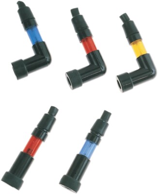 Parts Unlimited Flashing Spark Plug Cap 90 Degree Angle - Blue DS ...