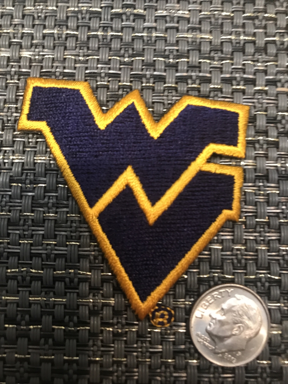 WVU West Virginia Mountaineers Vintage Embroidered Iron On Patch 3” X 3 ...