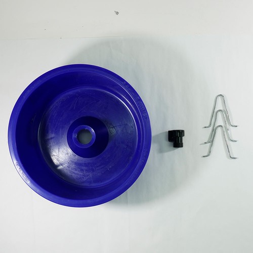 Blue Bowl Gold Concentrator Bowl with Control Valve, Wire Legs | eBay