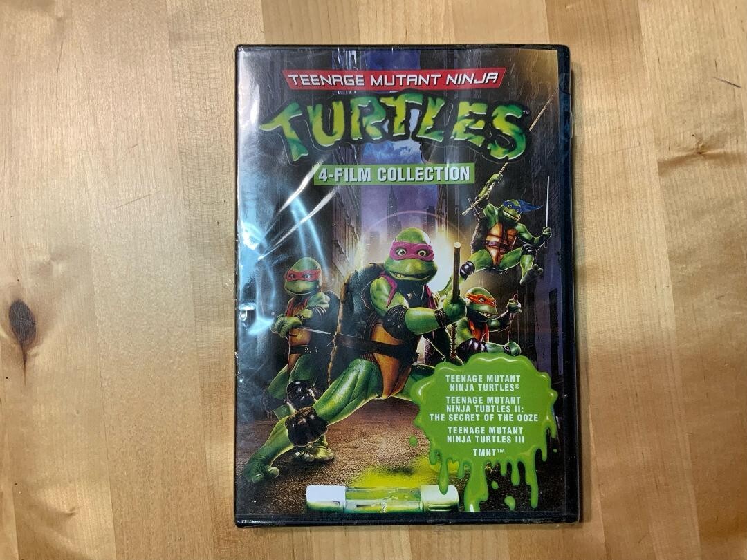 Teenage Mutant Ninja Turtles Film Collection (DVD, 2009, 4-Disc Set ...