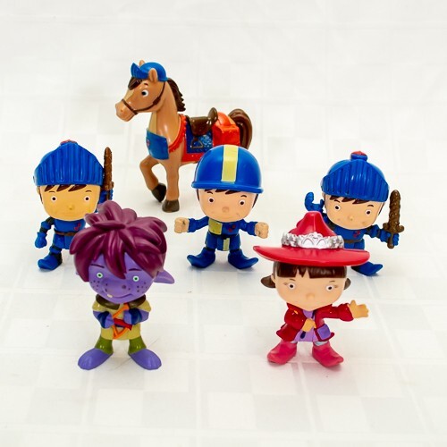 Mike the Knight Evie Trollee Galahad Action Figures Mattel 2012 Lot of ...