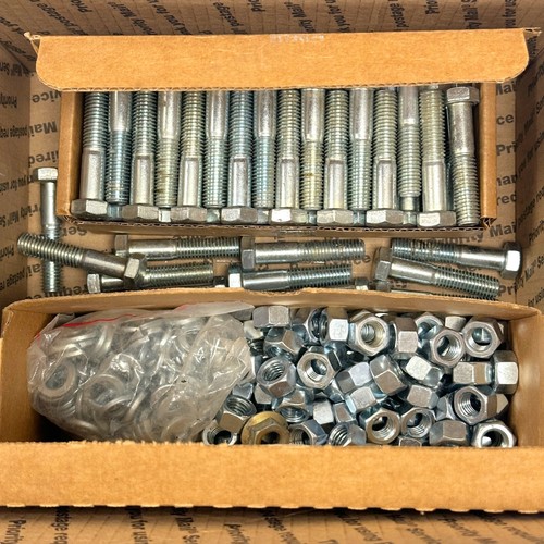 Lots of 16 Part Threaded High Tensile Bolts, Nuts and Washer Set, 20,2 ...