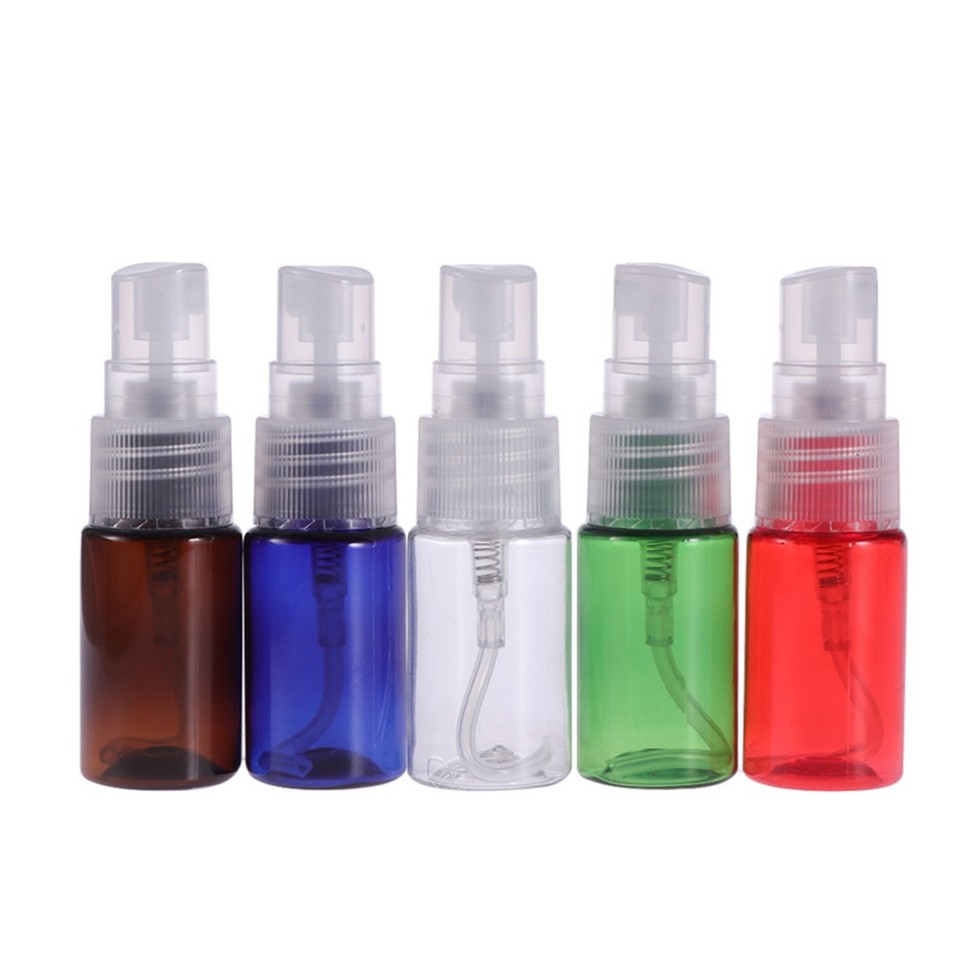 10 Pcs 10 ml Refillable Mini Plastic Spray Bottles Portable Bottles for ...