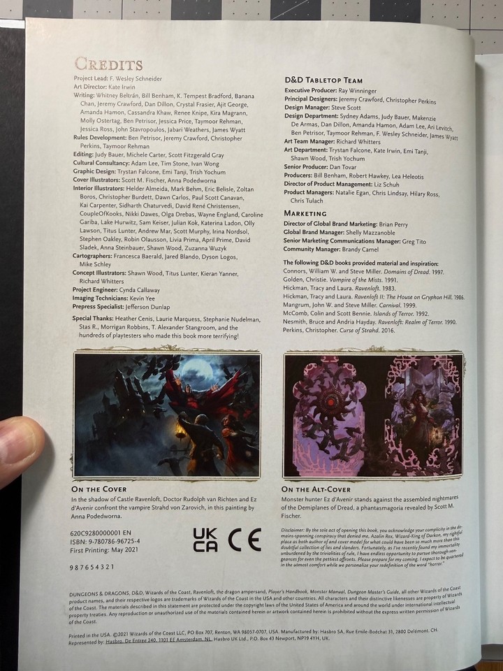 Van Richten's Guide to Ravenloft (Dungeons and Dragons) by Dungeons ...