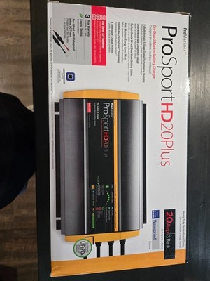 Promariner 44021 Prosport HD Waterproof Marine Battery Charger, 20 Amp ...