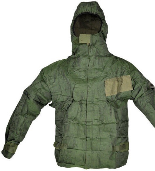 BRITISH CHEMICAL BIOLOGICAL SMOCK JACKET Mk IV O.D. GREEN PPE ...