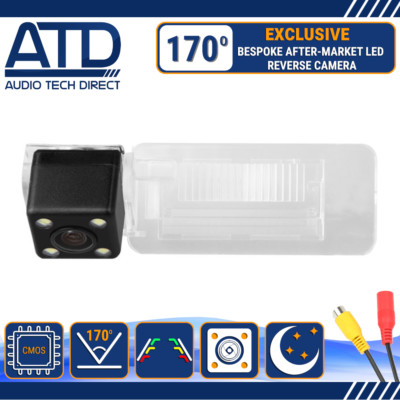 Reverse Camera For Audi A1 Mk1 8X A3 S3 MK2 9P Number Plate Light Rear ...