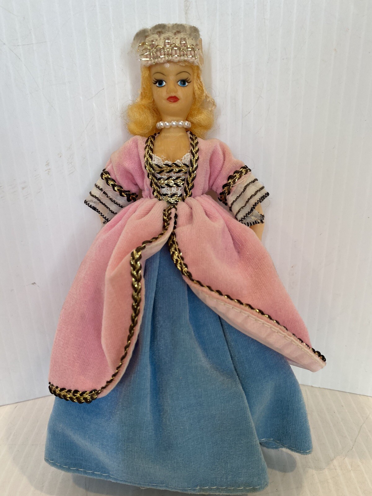 Vintage Rexard Doll In English Costume Measures 7.75” Comes With ...