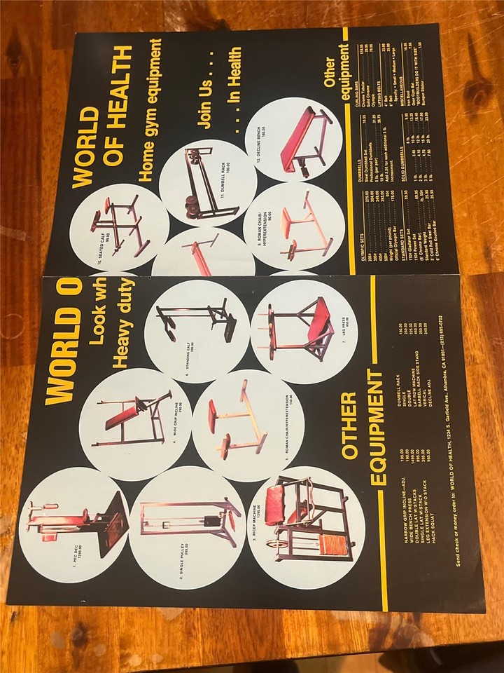 CORY EVERSON & JEFF EVERSON bodybuilding muscle fitness poster | eBay