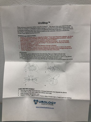 UroStop by Maintain - Contience Device for Climacturia | eBay