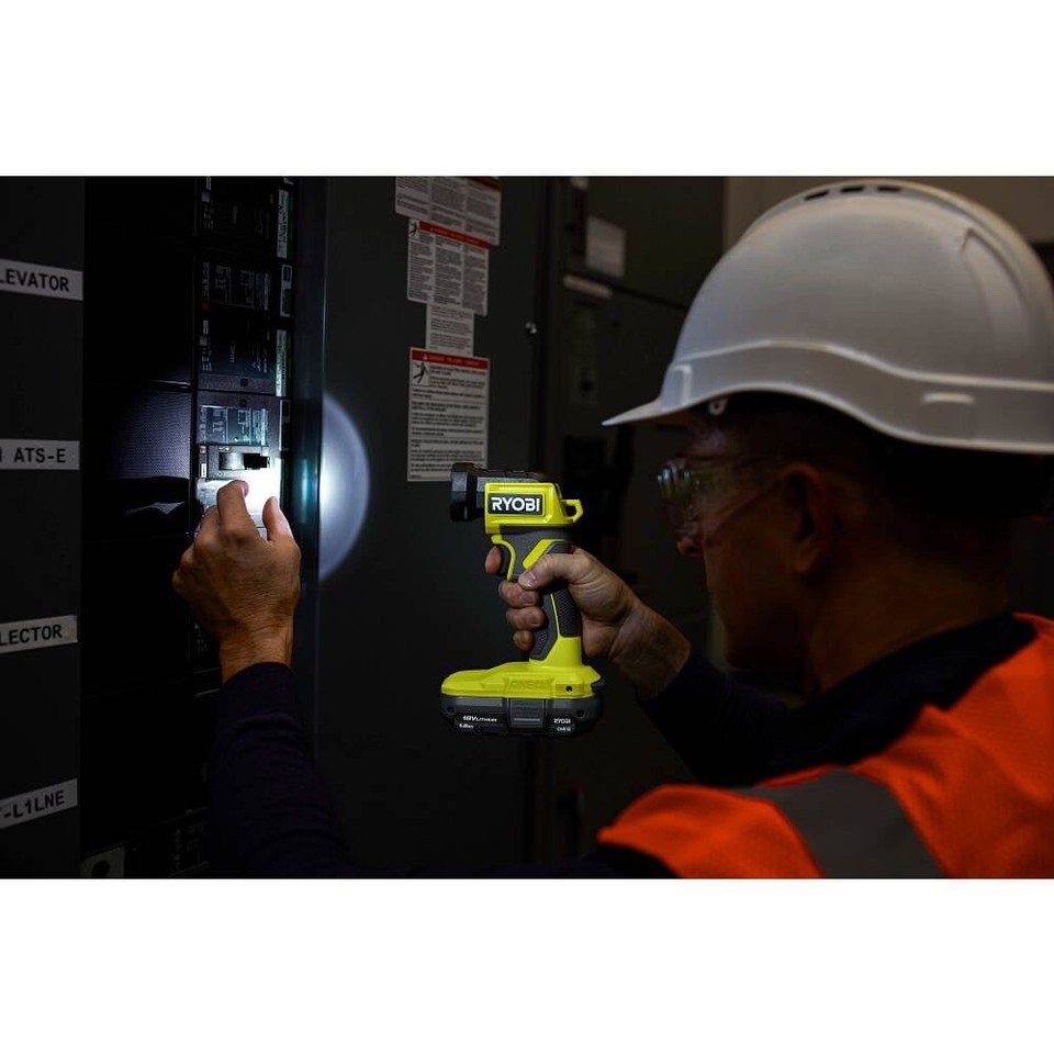 Ryobi 18v Torch Led Light Flashlight | eBay UK