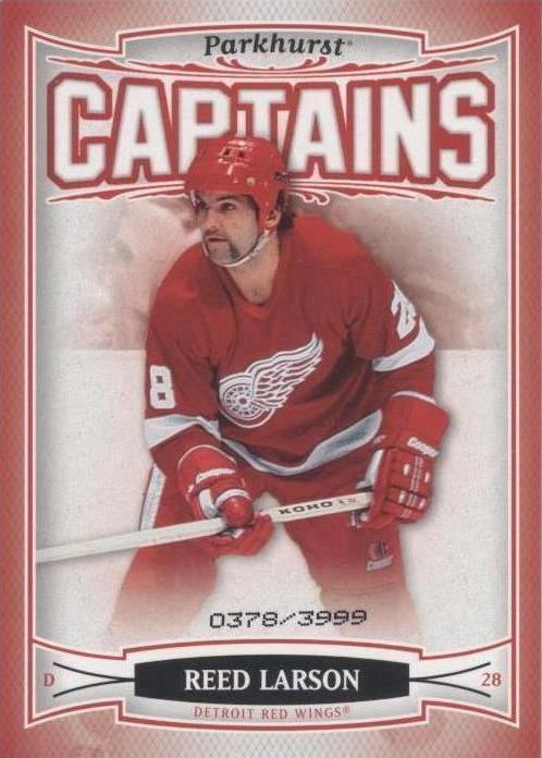 2006-07 Upper Deck Parkhurst - A Salute to Captains Reed Larson #181 / ...