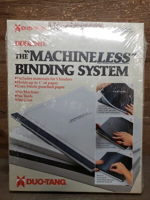 Duobind Report Binding System Sealed. 5 Report Covers Per Box. #30140 ...