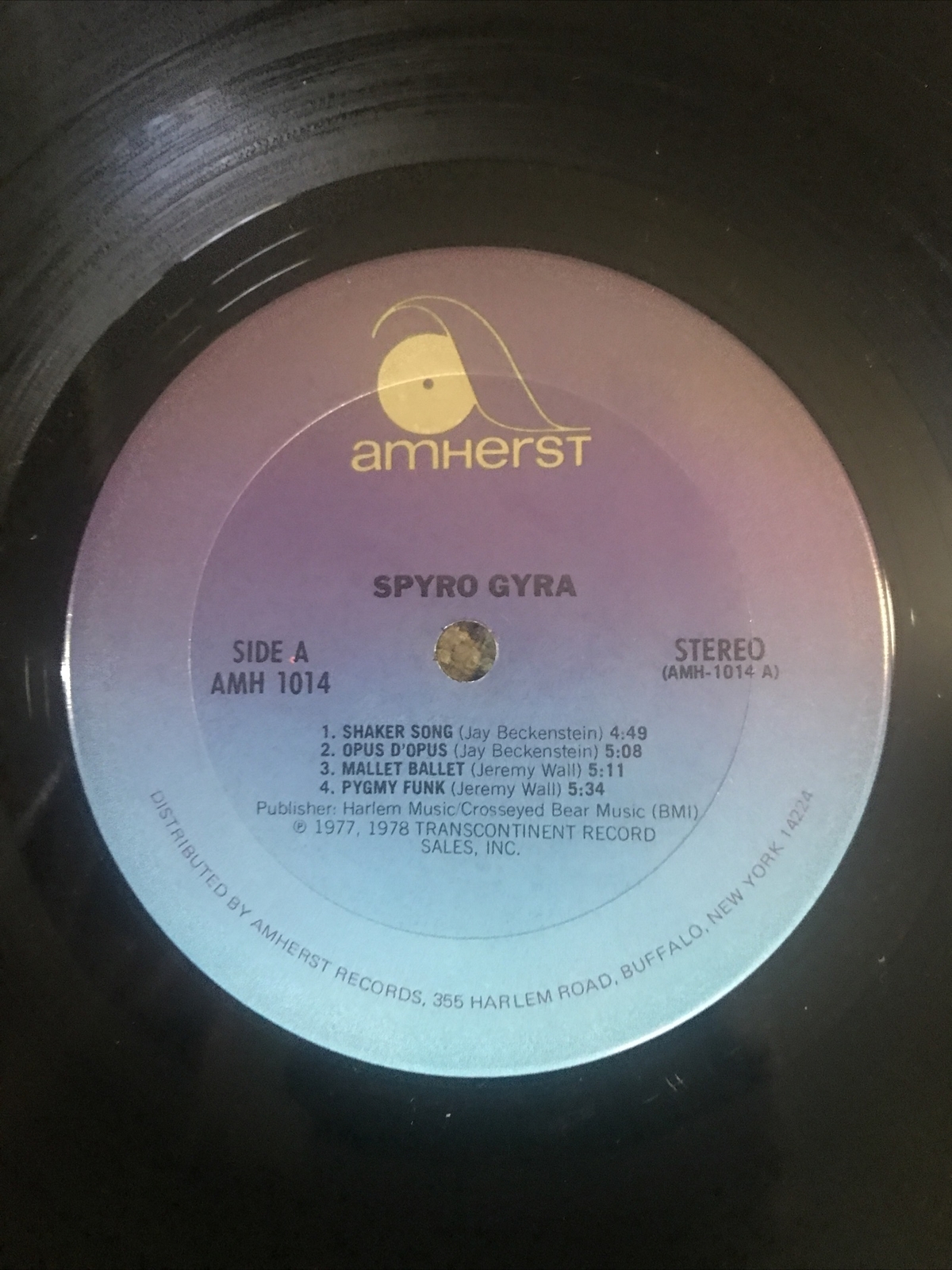Spyro Gyra - Self Titled LP Vinyl Record AMH 1040 Tested VG Jazz | eBay